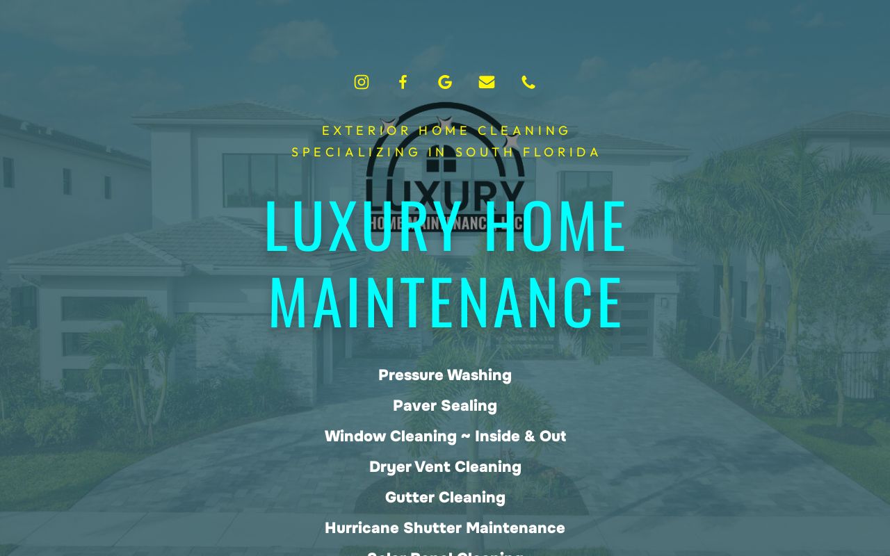 Luxury Home Maintenance